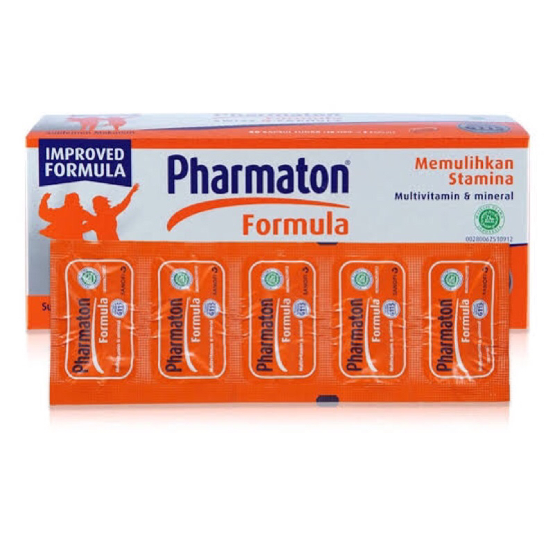Jual Pharmaton Formula strip isi 5 | Pharmaton Formula | Parmaton ...
