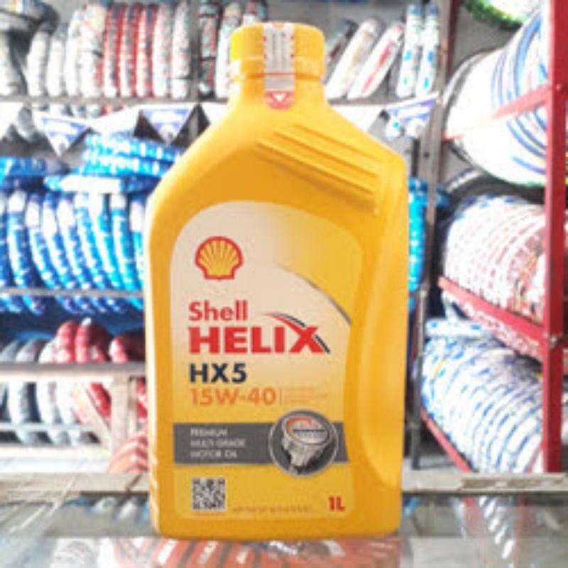 Jual oli Shell helix hx5 1 liter | Shopee Indonesia