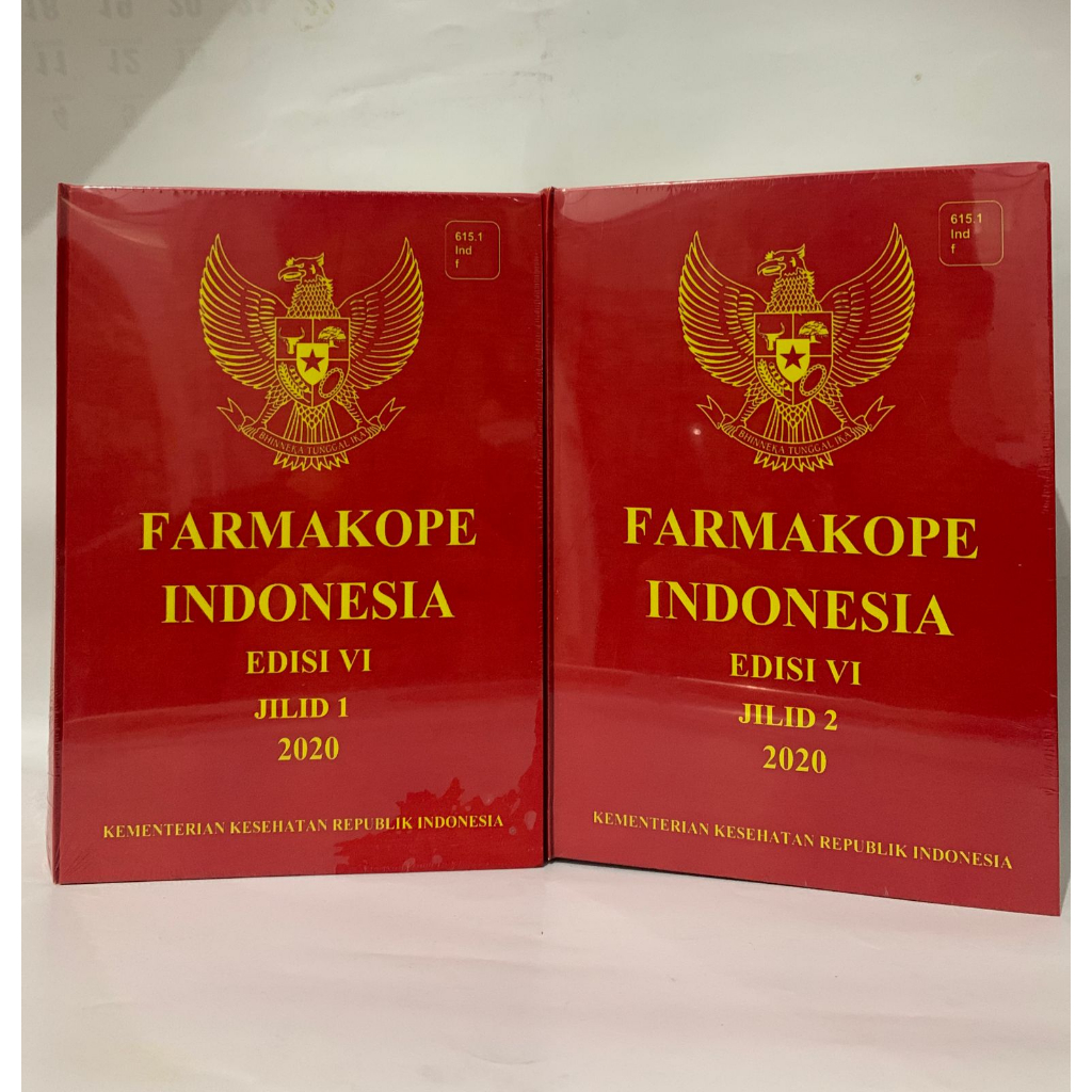 Jual Farmakope Indonesia Edisi 6 Tahun 2020 Jilid 1 dan 2 Hard Cover ...