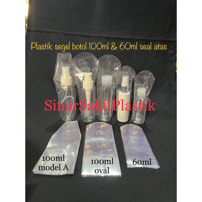 Jual PLASTIK SEGEL BOTOL 60 ML 100 ML SEAL ATAS UNTUK BOTOL SPRAY ...