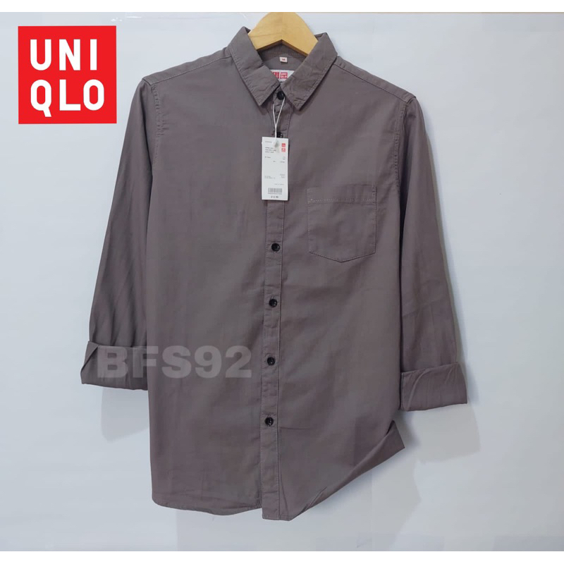 Jual Promo Kemeja UNIQLO Terbaru Kemeja Lengan Panjang Polos Kemeja ... Jual Promo Kemeja UNIQLO Terbaru Kemeja Lengan Panjang Polos Kemeja ...