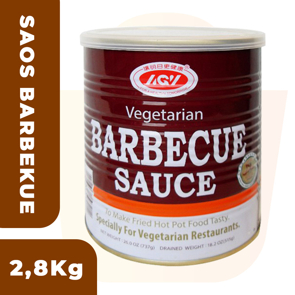 Jual AGV BARBECUE SAUCE VEGETARIAN / SAUS BBQ VEGETARIAN 2,8 Kg | Shopee Indonesia