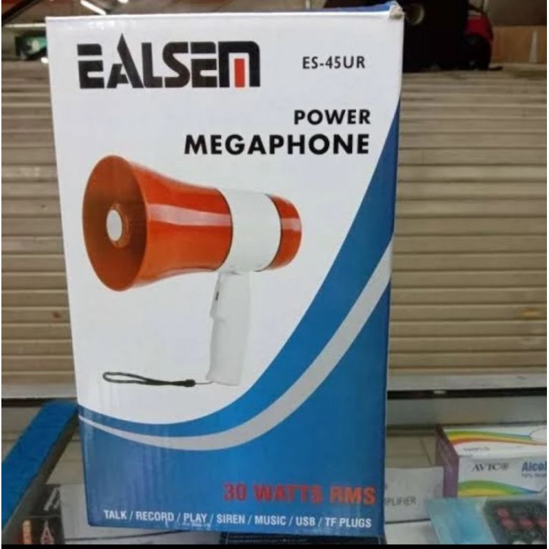 Jual TOA PENGERAS SUARA MEGAPHONE EALSEM ES 45 UR WITH USB + MMC SLOT ...