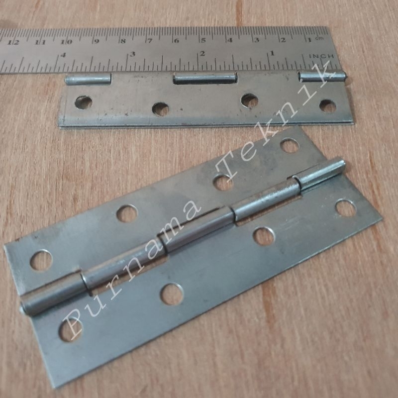 Jual Engsel Tipis Engsel Kupu Kupu Tipis 4" - Sepasang ( 2 Pcs ...