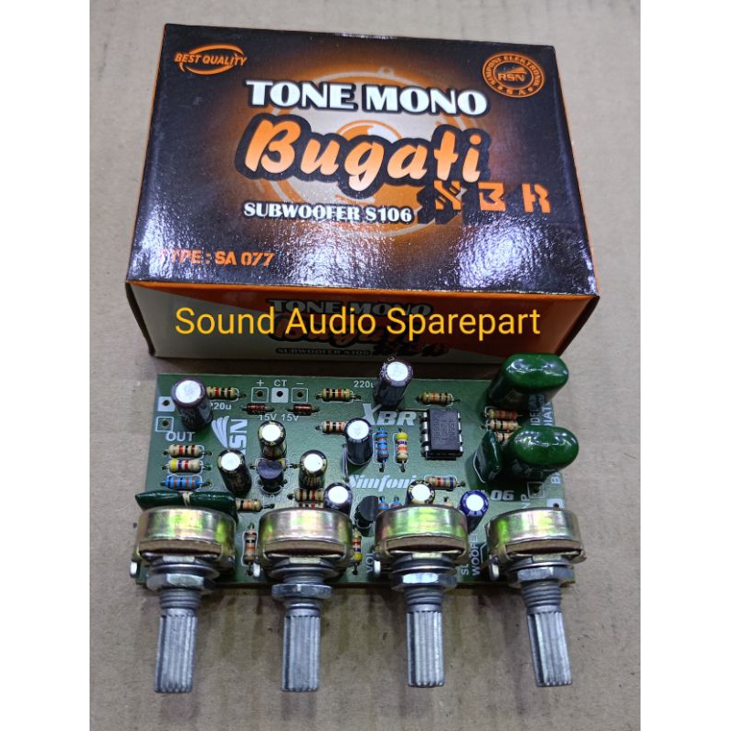 Jual Kit Tone Control Mono plus Subwoofer ( BUGATI ) | Shopee Indonesia