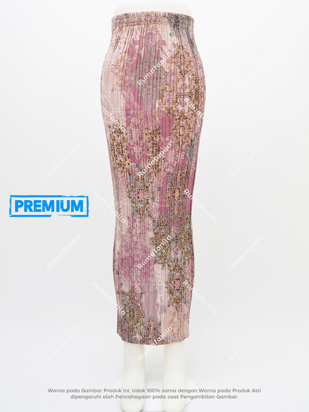 Jual Rok Batik Plisket Premium Bawahan Kebaya Wisuda Modern Span Wiru Jumbo Pakaian Tradisional ...