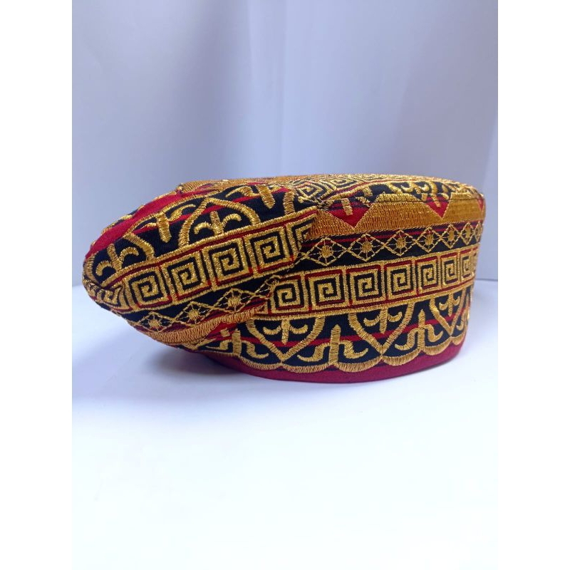 Jual Peci adat lampung manuk meghem bordir | Shopee Indonesia