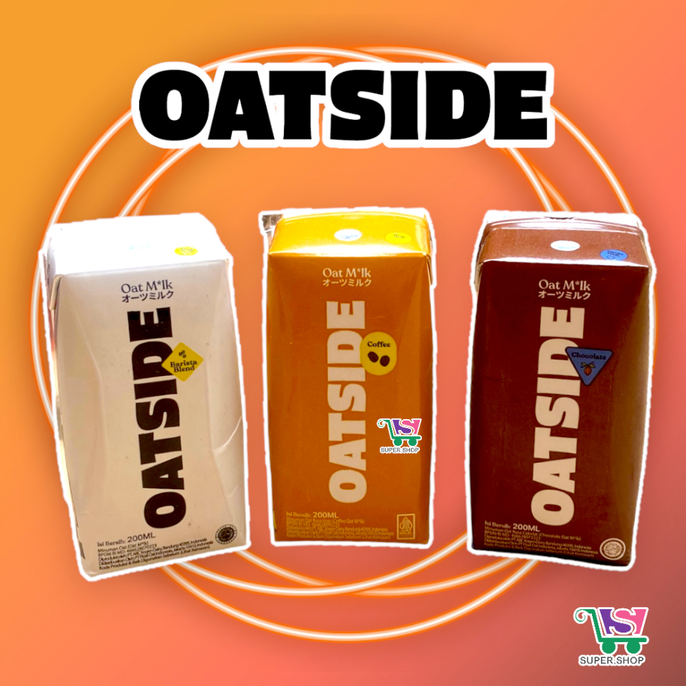 Jual OATSIDE Oat Milk Barista Blend / Coffee / Chocolate MINI 200 ML ...