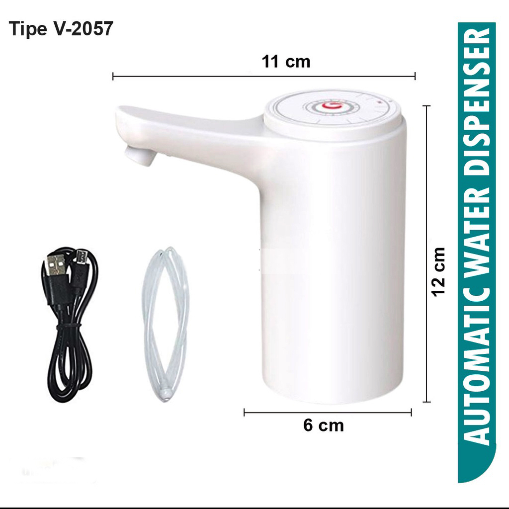 Jual Vipoo Pompa Air Galon Elektrik charge usb micro, Portable ...