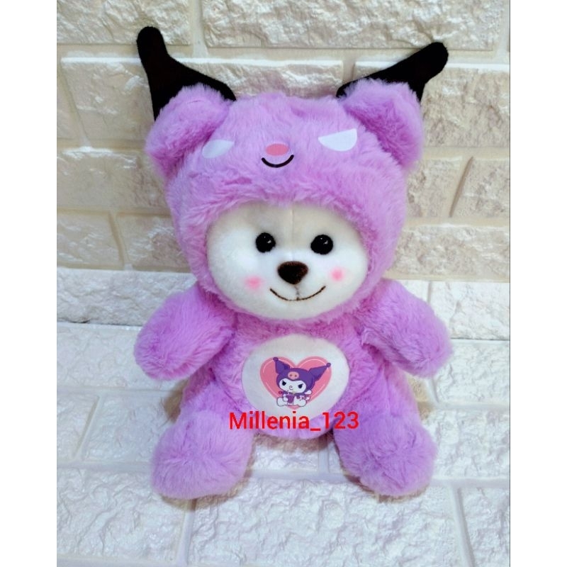 Jual boneka bear Hoodie rabbit Pikachu kuromi dinosaurus | Shopee Indonesia
