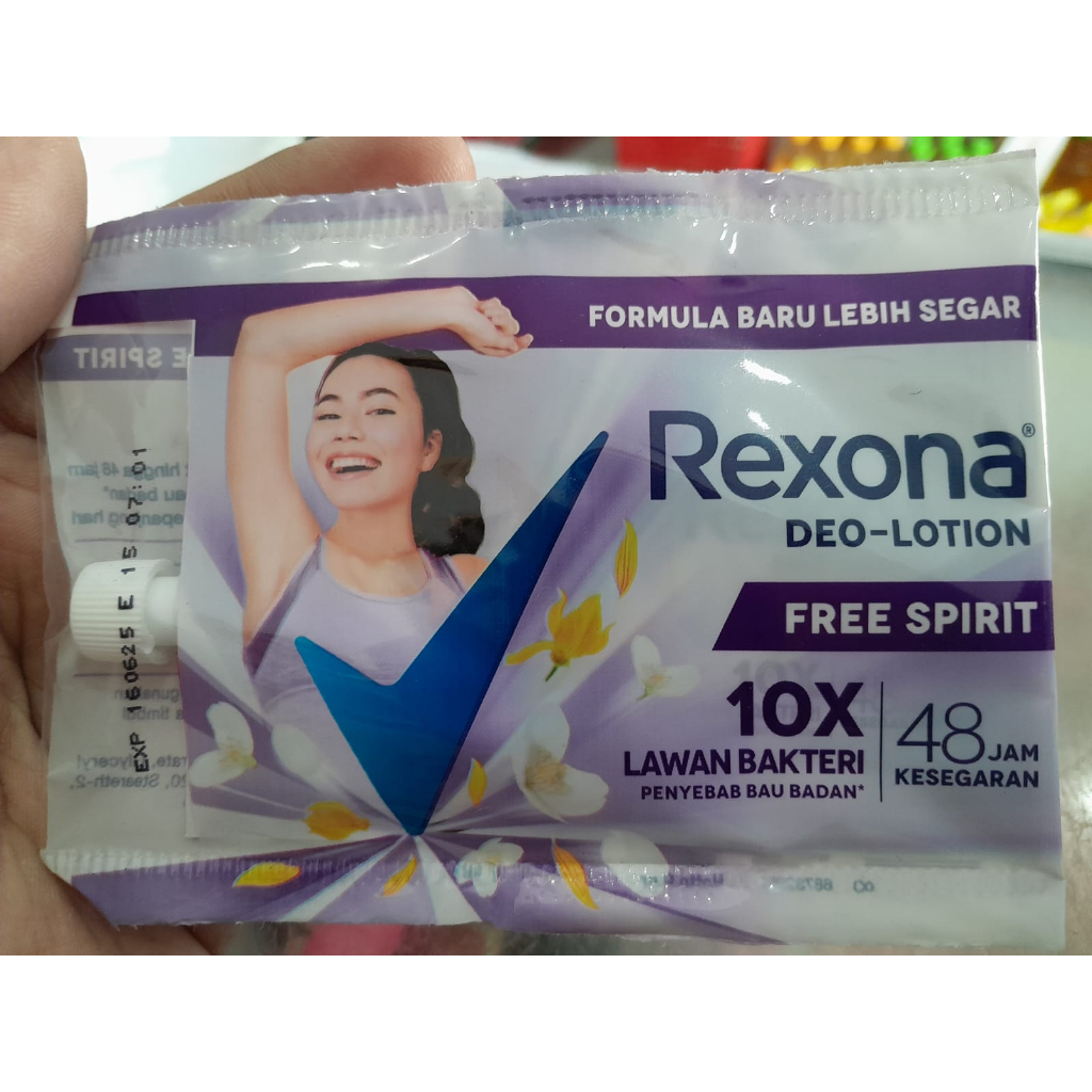 Jual REXONA Deo Lotion Deodorant Sachet - Men Ice Cool / Free Spirit ...