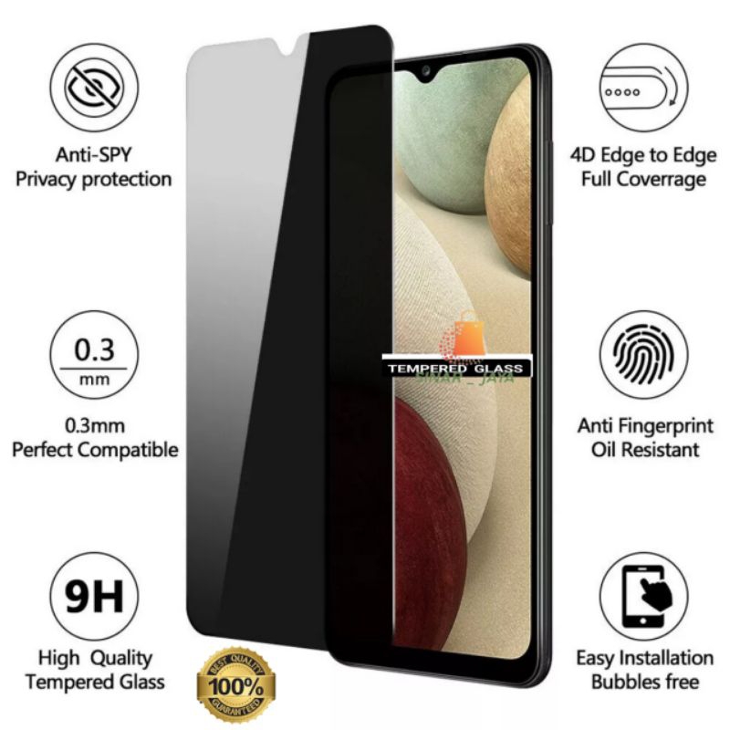 Jual Tempe Ted Glass Anti Spy Vivo Y19s Y29 Y03 y27 y27s y28 y18 Y12S ...