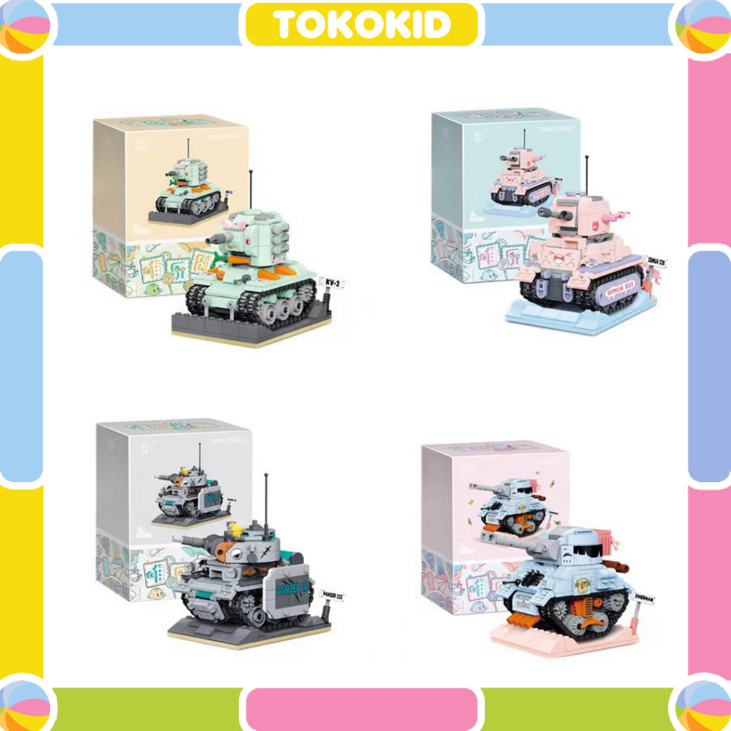 Jual SEMBO Building Blocks Iron Blood-VT-4 Main Battle Tank N23 ...