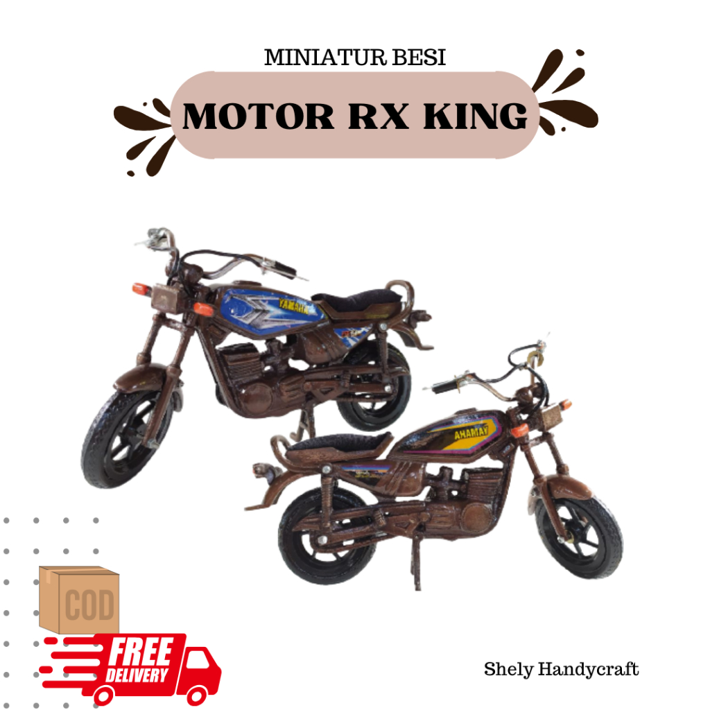 Jual Miniatur Motor RX King Besi | Shopee Indonesia