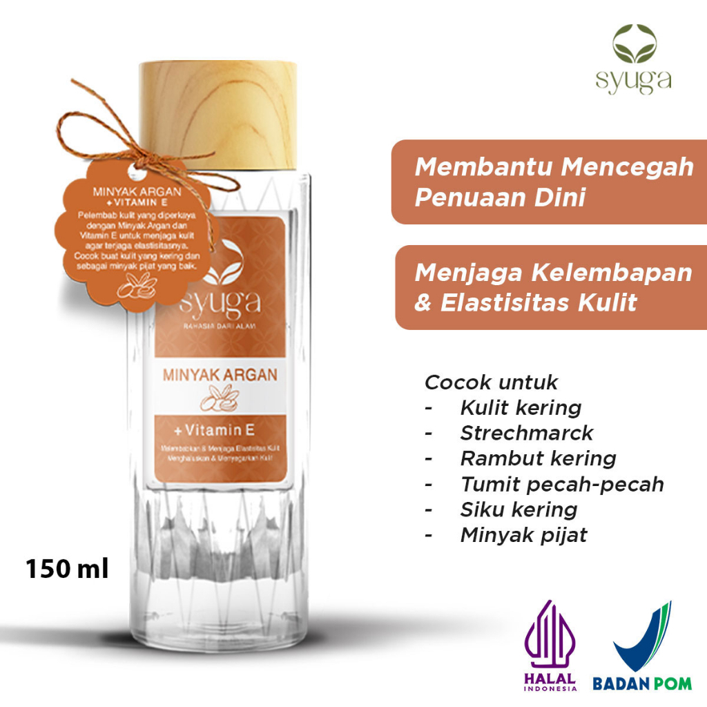 Jual SYUGA Minyak Body Oil Menyamarkan Bekas Luka dan Stretch Marks ...