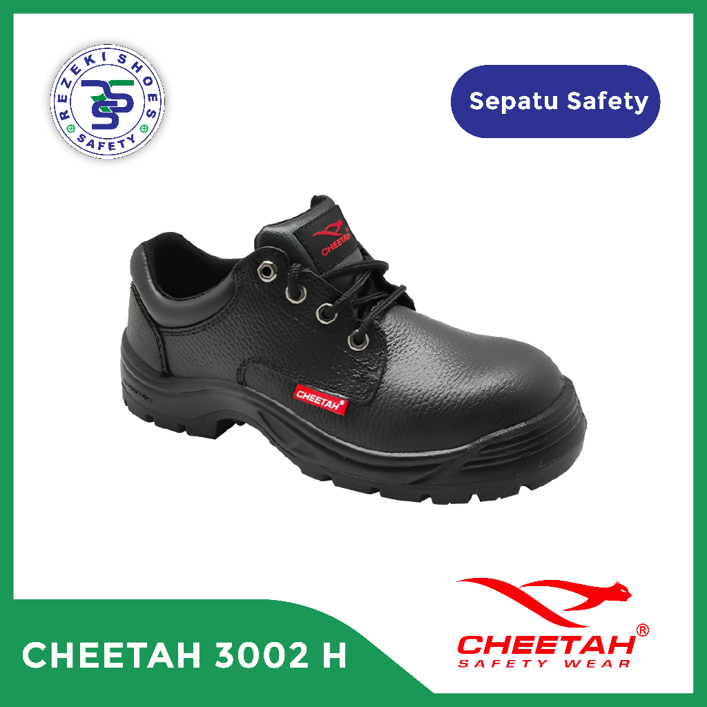 Jual Sepatu Safety Cheetah 3002H / Sepatu Proyek Cheetah 3002H / Safety ...
