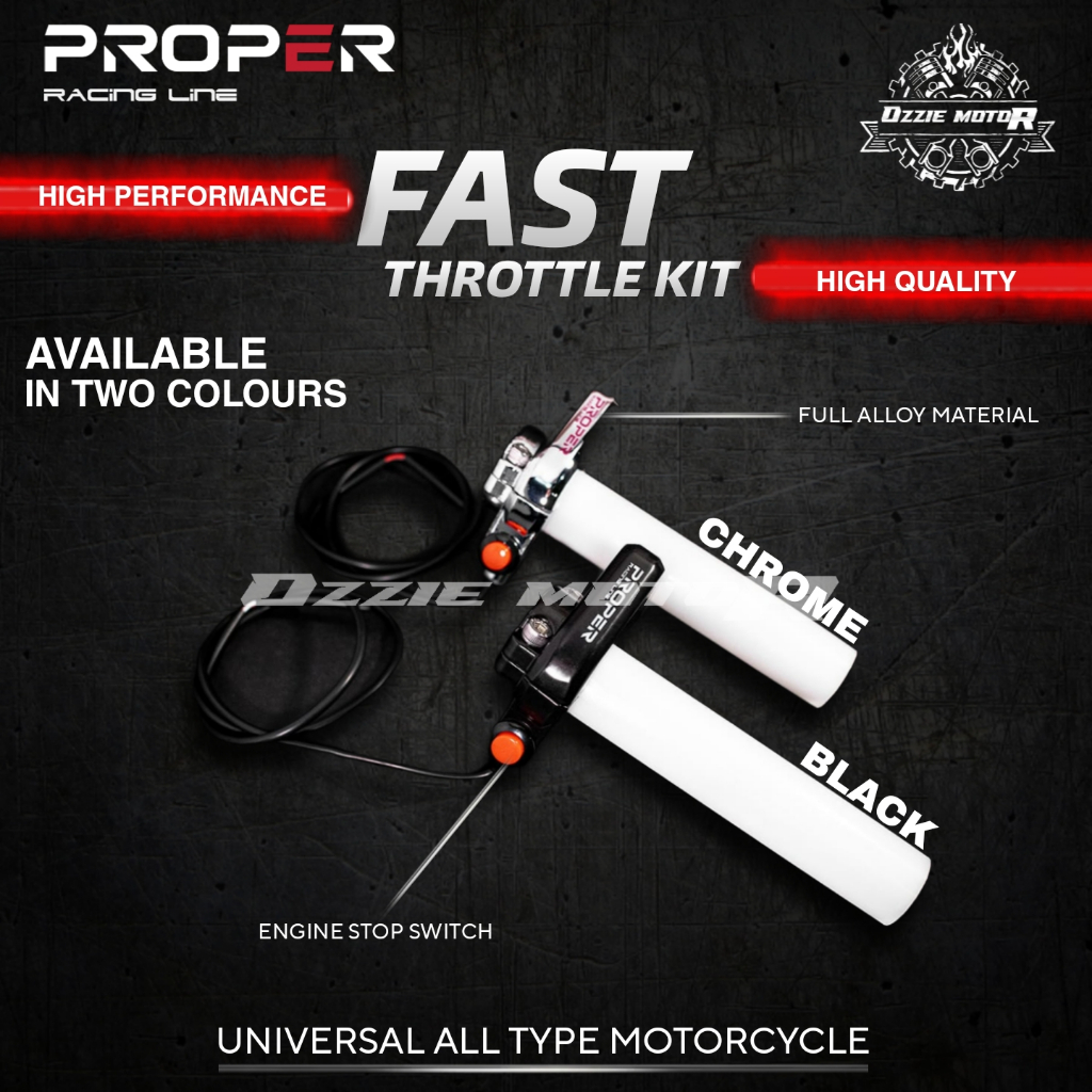 Jual PROPER RACING LINE GAS SPONTAN MOTOR BEAT SCOOPY VARIO PCX ADV ...