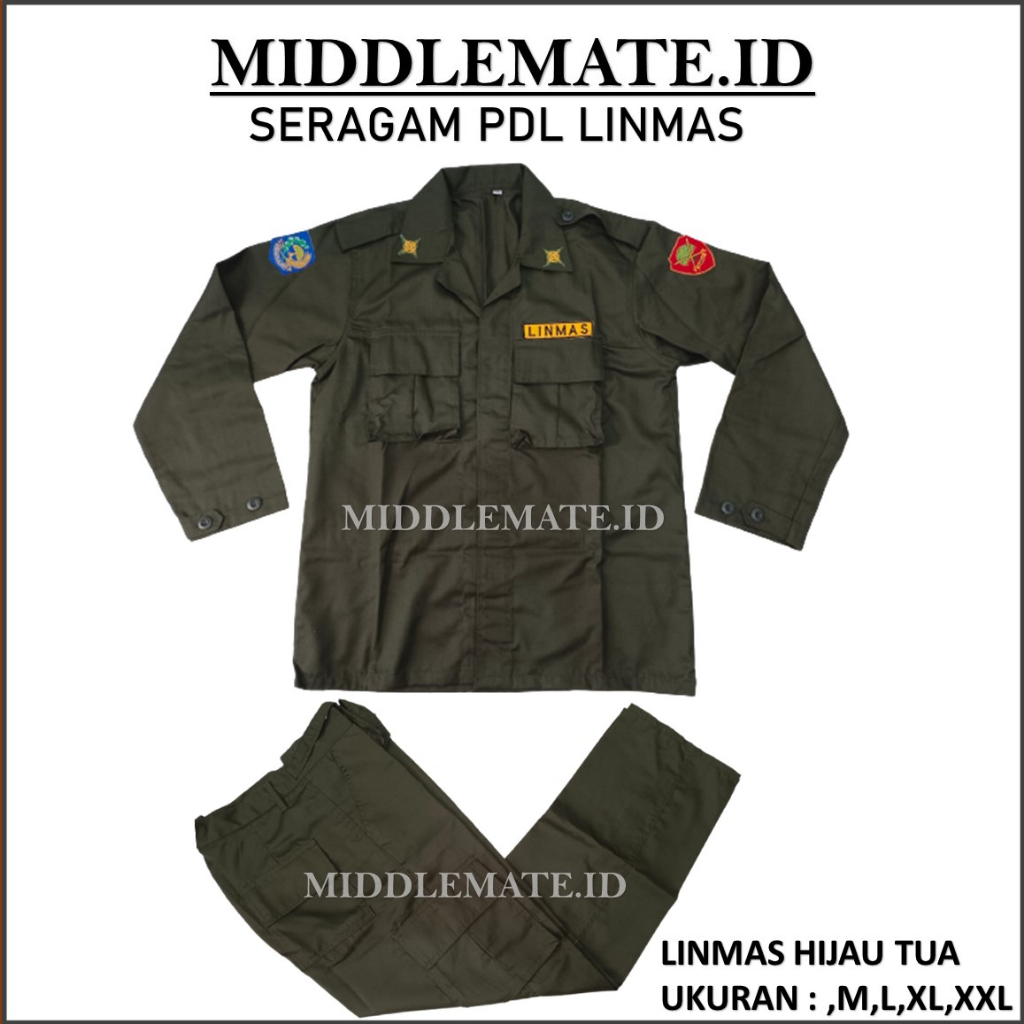 Jual BAJU SERAGAM PDL LINMAS / SERAGAM PDL LINMAS / BAJU LINMAS TERBARU ...