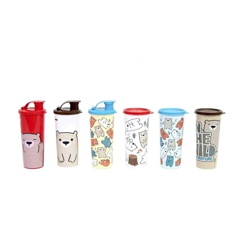 Jual Botol Anak Sekolah Lucu Giant Tumbler Bear Tupperware | Shopee ...
