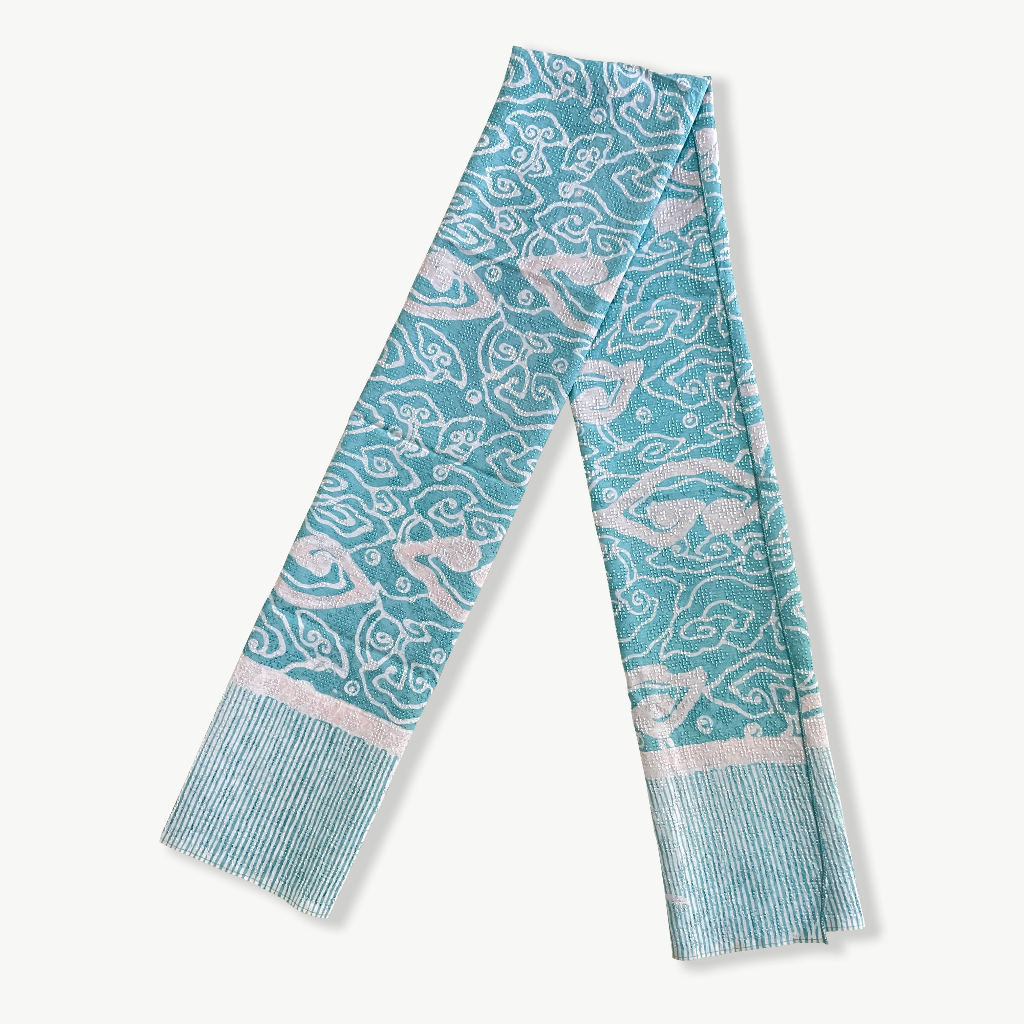 Jual BATIK SALMA Syal Scarf Slayer Batik Motif Mega Mendung Bahan Doby ...