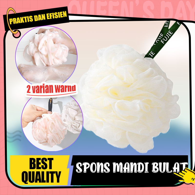 Jual Sponge Mandi / Shower Puff / Sponge Busa Bagus /Spons Mandi ...