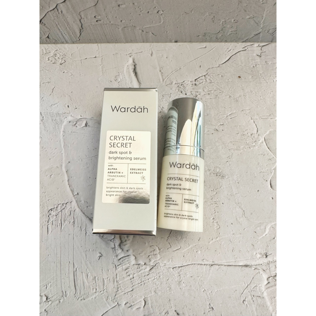Jual Wardah Crystal Secret Dark Spot & Brightening Serum 20ml | Shopee Indonesia