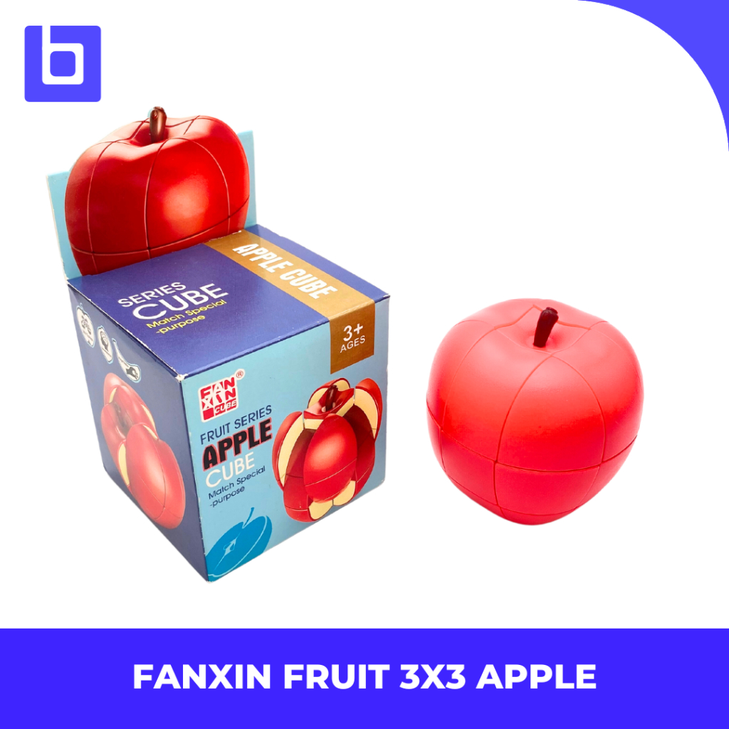 Jual Cube 3X3 - Fanxin Fruit apple 3x3 original | Shopee Indonesia