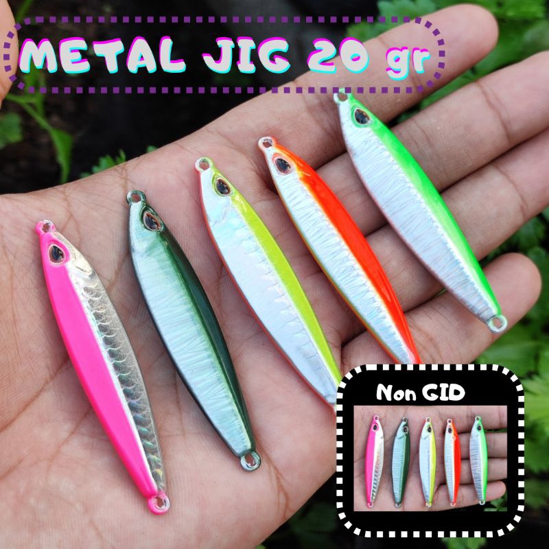 Jual METAL JIG 20 GRAM non GID | Shopee Indonesia