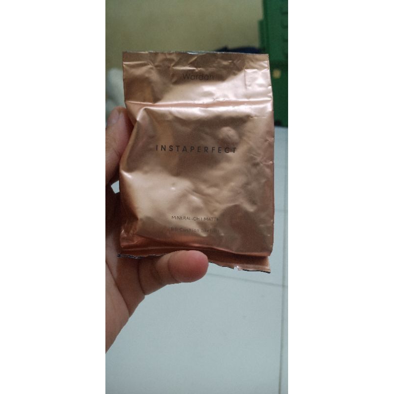 Jual wardah insta perfect mineralight matte BB cushion(refill) | Shopee ...