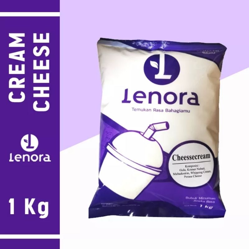 Jual cheseecream merek lenora chesee cream satu kg | Shopee Indonesia