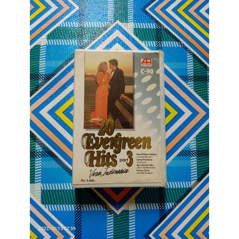 Jual Kaset 20 EVERGREEN HITS Part 3 versi indonesia | Shopee Indonesia