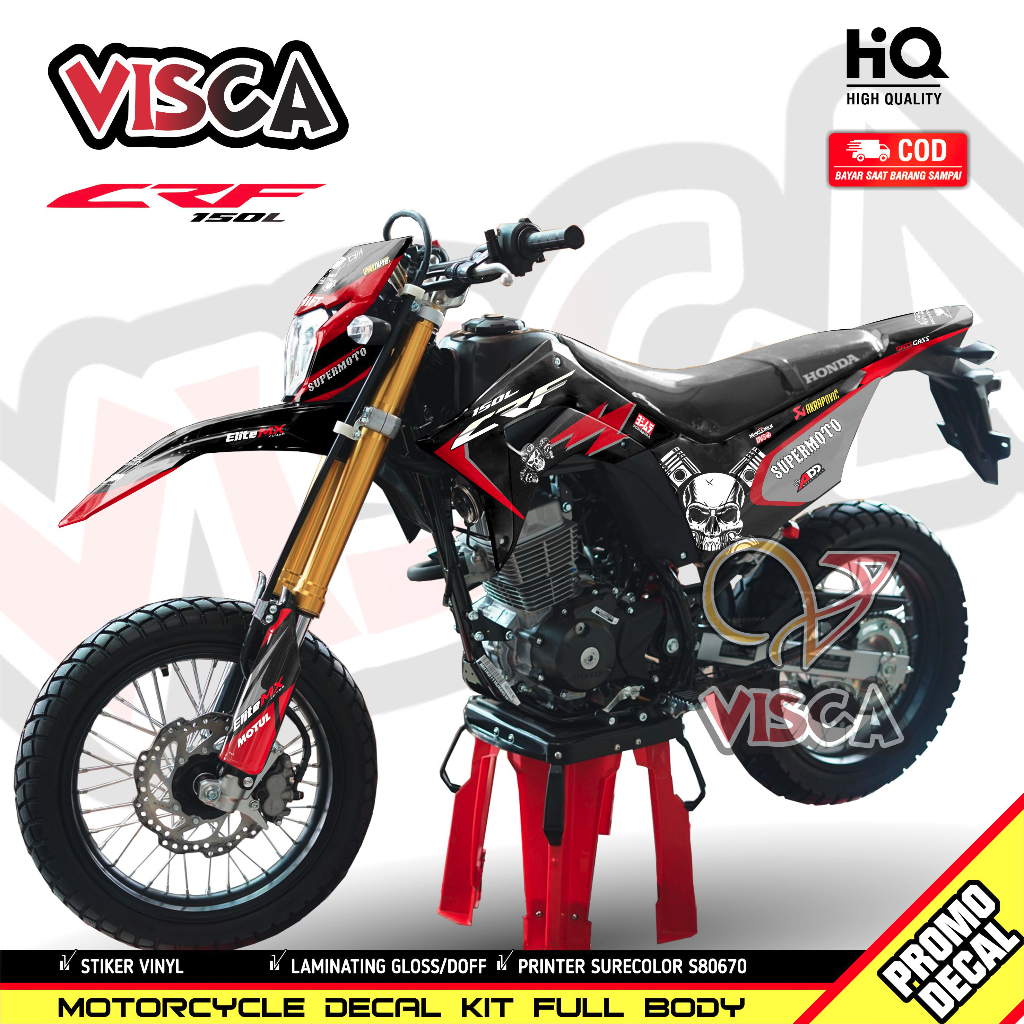 Jual Decal CRF 150L Terbaru Full Body Decal CRF 150L Full Body Keren ...