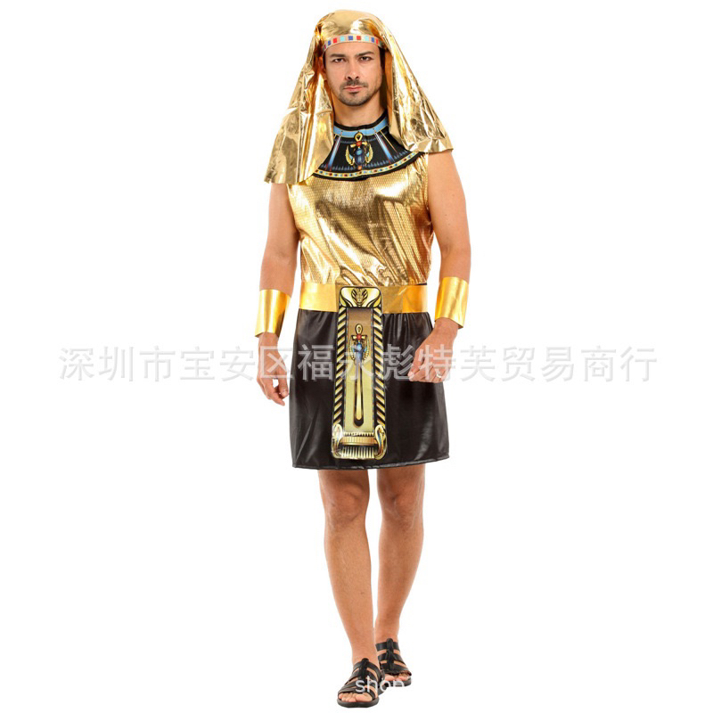 Jual kostum raja mesir pria dewasa | egypt king adult man costume ...