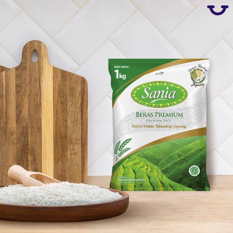 Jual BERAS SANIA 1 kg | Shopee Indonesia