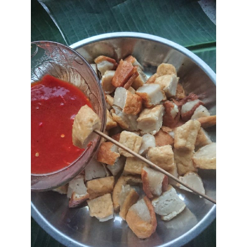 Jual Pentol Tahu Aci Enak Lezat 250g/500g/1kg + FREE SAOS SAMBAL ...