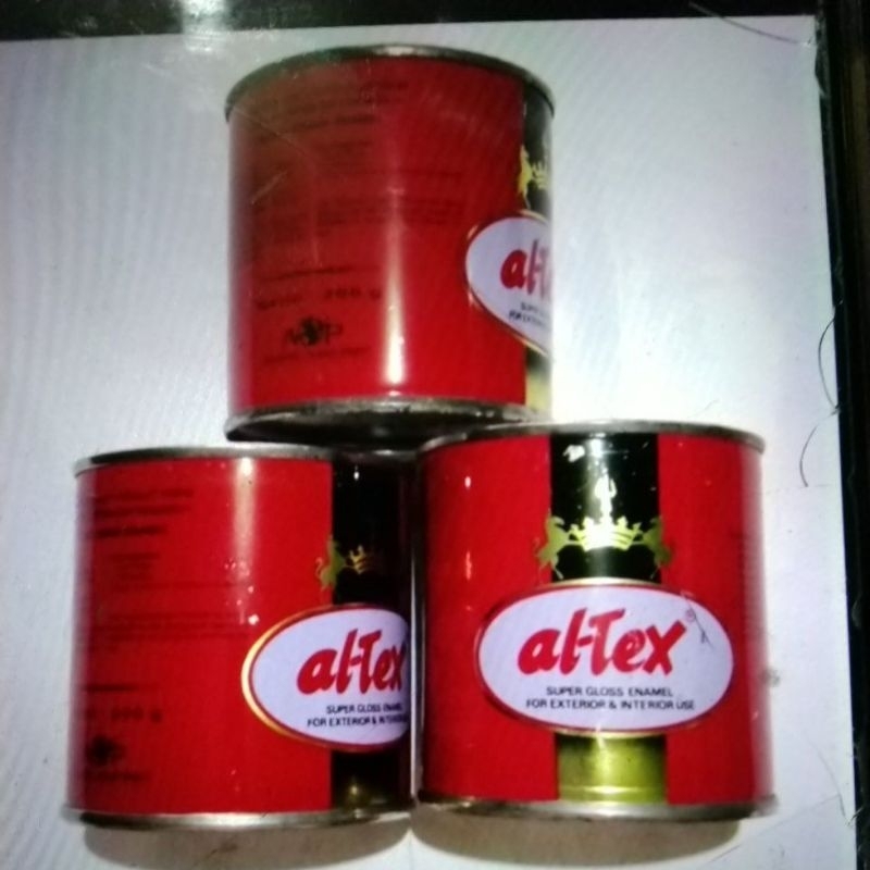 Jual cat besi dan kayu, cat minyak altex 200gr | Shopee Indonesia