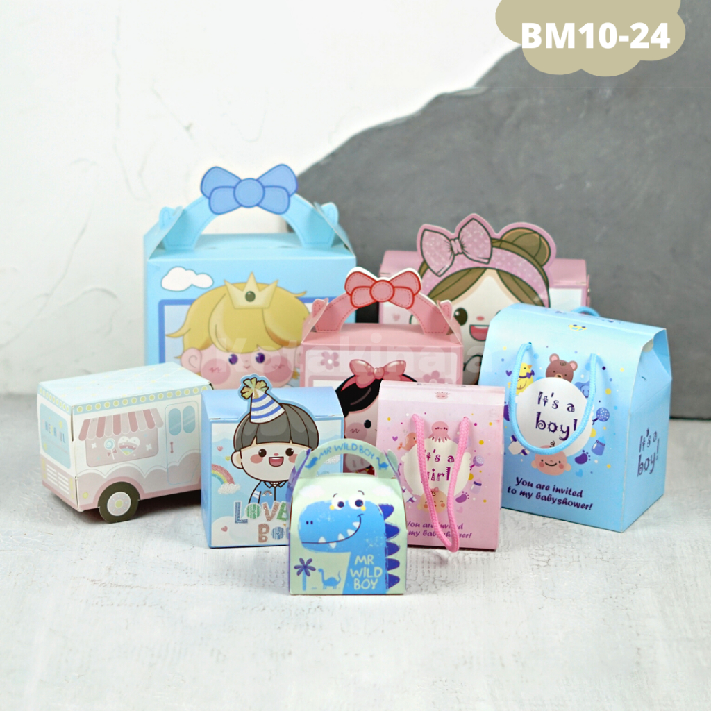 Jual Box Souvenir Anak / Souvenir Ultah Anak / Box Hampers Anak / Box ...