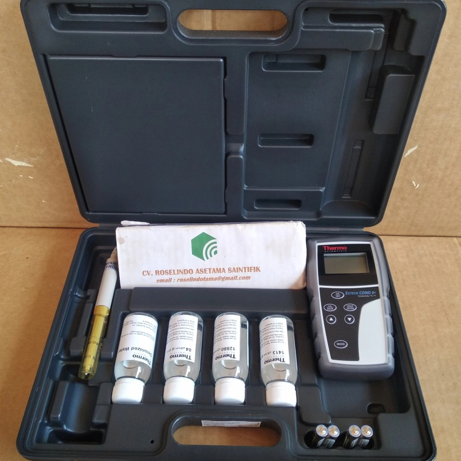 Jual EUTECH CON 6 PLUS Conductivity meter portable | Shopee Indonesia