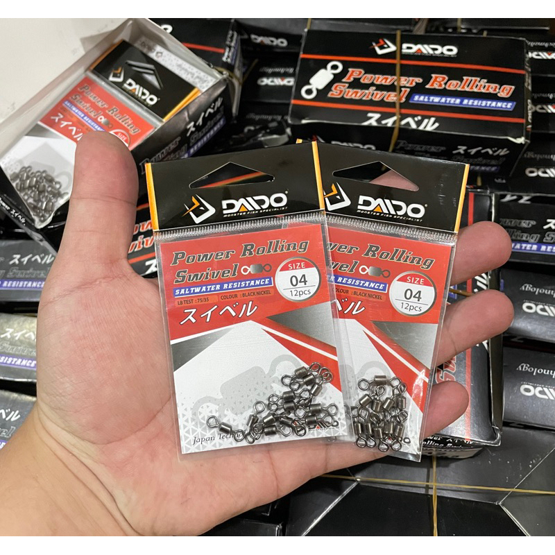 Jual DAIDO POWER ROLLING SWIVEL/ KILI KILI PANCING | Shopee Indonesia