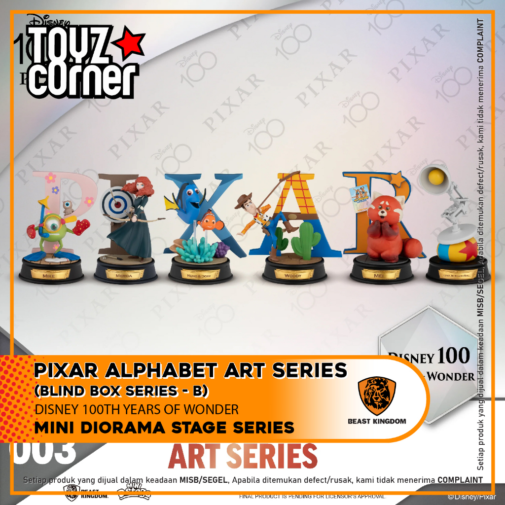 Jual Toyz Corner - Beast Kingdom Mini Diorama Stage MDS-003 Pixar ...