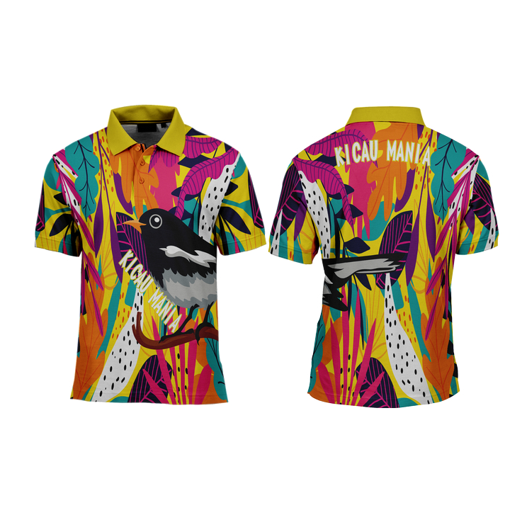 Jual baju kaos pria Komunitas burung Kicau Mania pendek/panjang ...