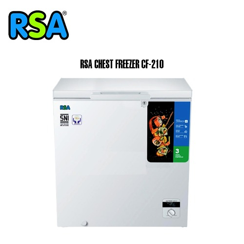 Jual Chest Freezer RSA CF-210 / CF210 Freezer Box | Shopee Indonesia