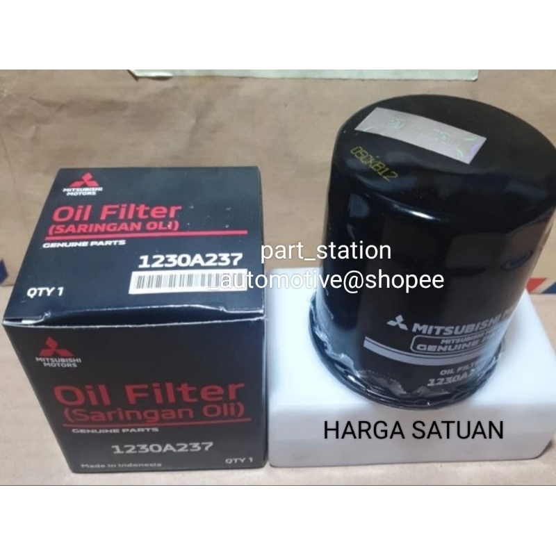 Jual FILTER OLI MITSUBISHI XPANDER ORIGINAL 1230A237 | Shopee Indonesia