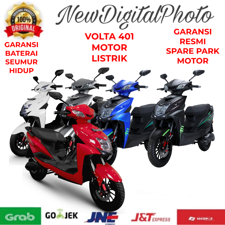 Jual VOLTA 401 Sepeda Motor Listrik [ OTR JABODETABEK ] | Shopee Indonesia