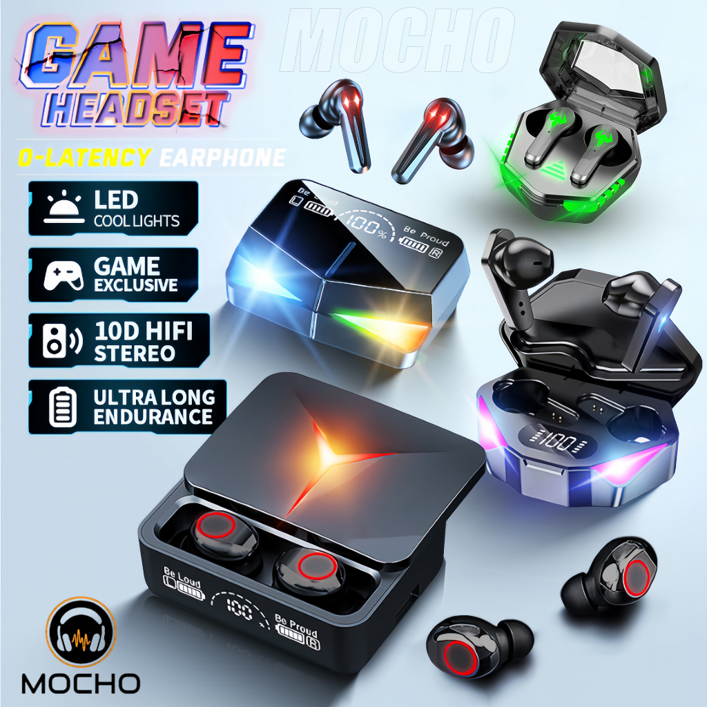 Jual MOCHO Headset Bluetooth M10/M90 TWS Earphone Blutooth android tws ...