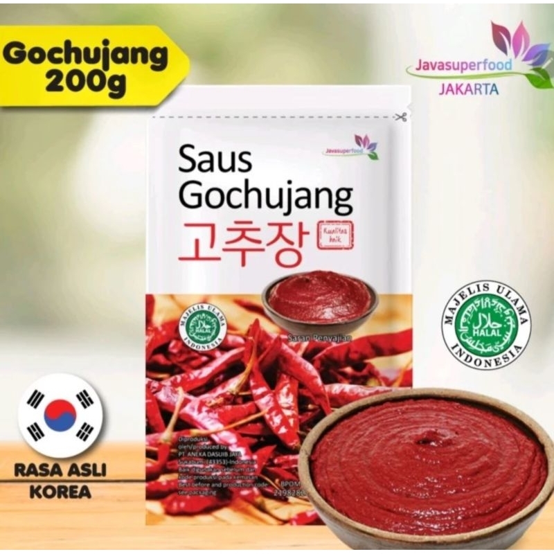 Jual Gochujang 200ml 300ml pasta cabe korea kikkoman java super food ...