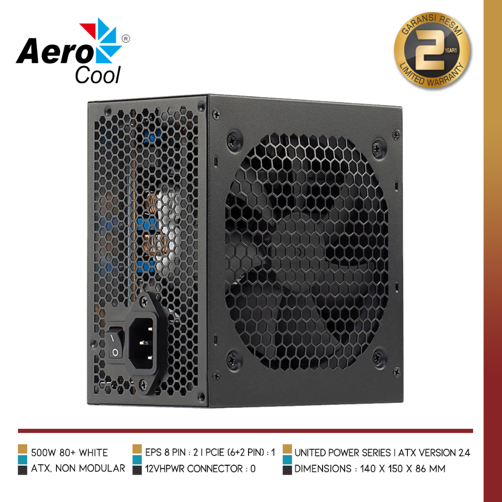 Jual AEROCOOL UNITED POWER 500W | Shopee Indonesia