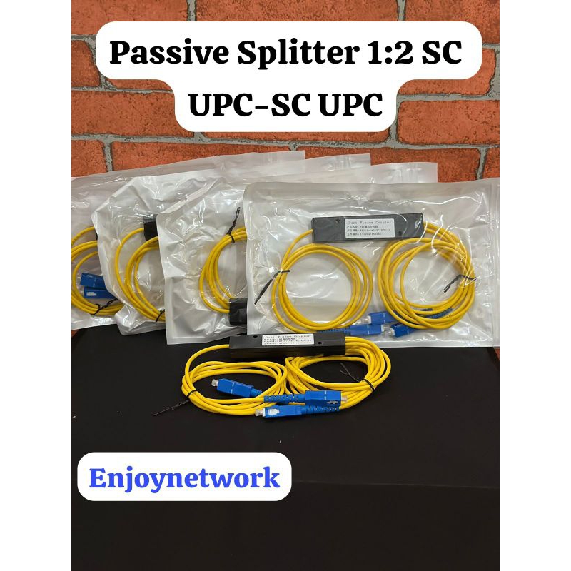 Jual PASSIVE SPLITTER 1:2 SC UPC - SC UPC | Shopee Indonesia