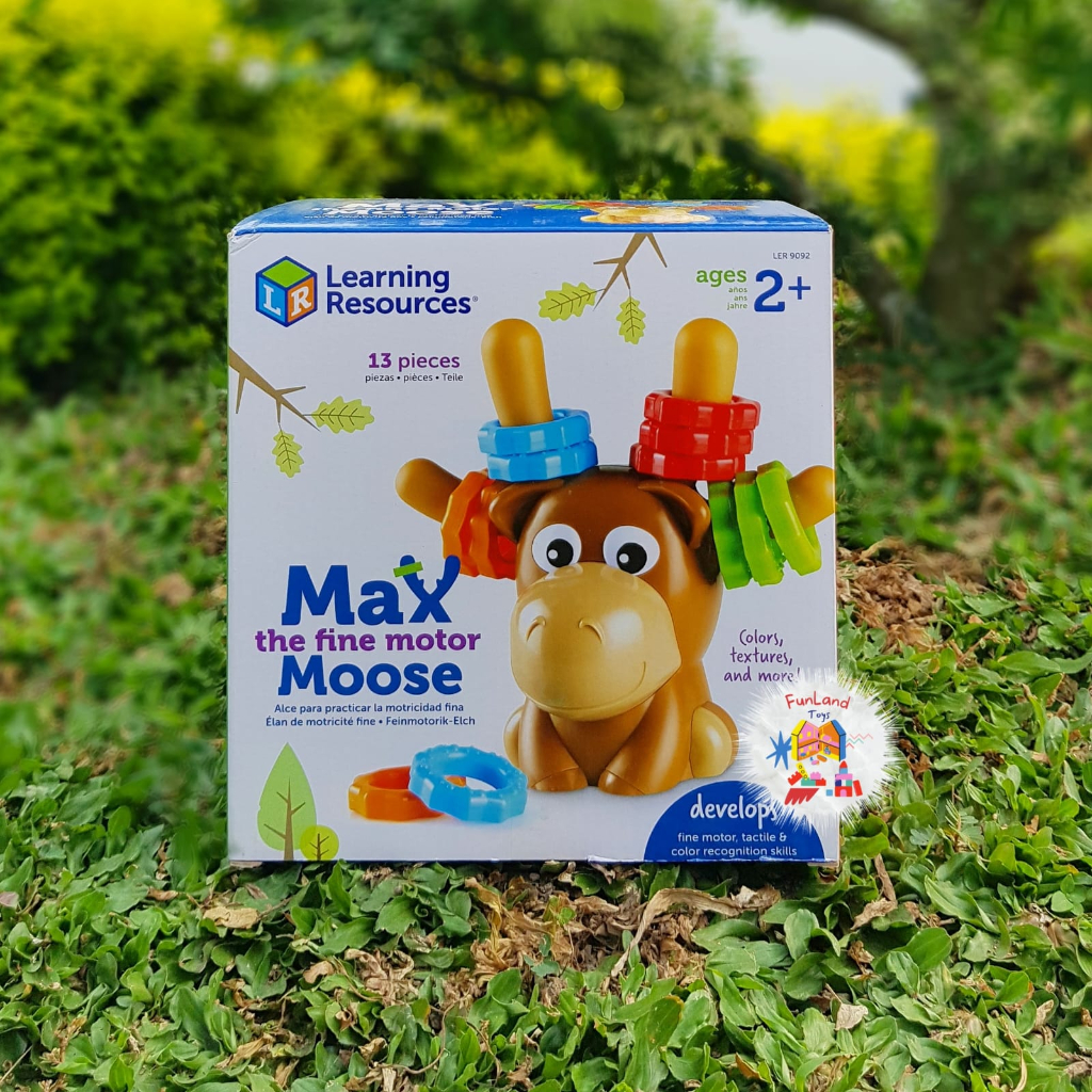 Jual Learning Resources Max the Fine Motor Moose | Shopee Indonesia