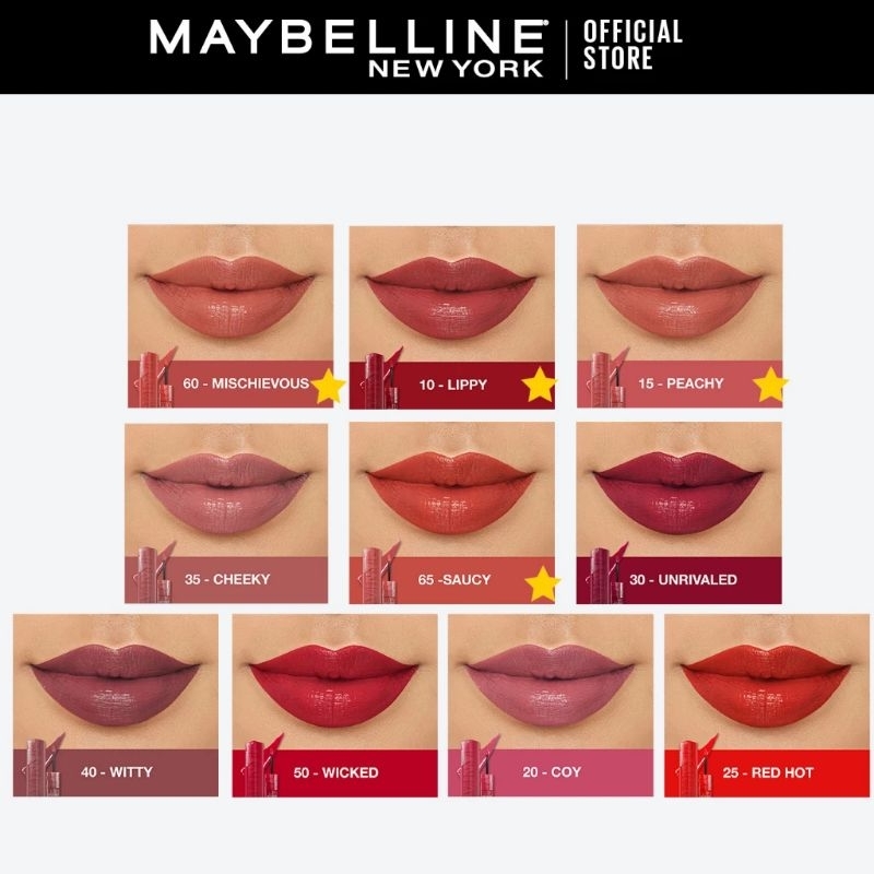 Jual (TASYA FARASYA APPROVED) MAYBELLINE VINYL INK LIPS - TRANSFERPROOF LIQUID LIPSTIK LIPSTICK ...